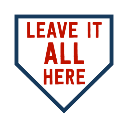 Leave It All Here Sign Free Svg File - SVG Heart