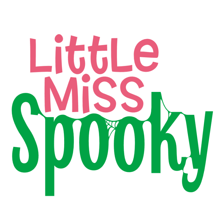 Little Miss Spooky, Halloween Free Svg File - SVG Heart