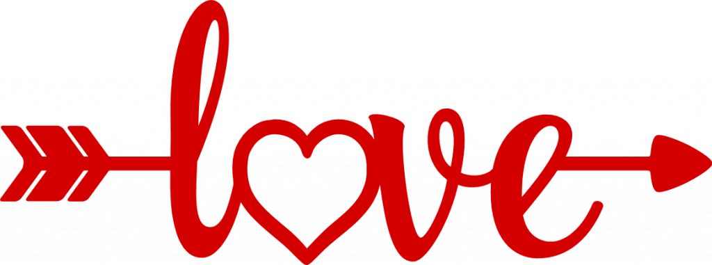 Love Arrow Valentines Day Free Svg File Svg Heart