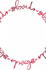 loved arrow circle monogram frame, valentine's day free svg file - SVG ...