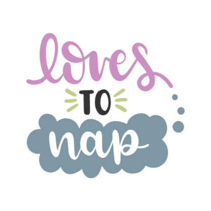 Loves To Nap, Baby Free Svg File - SVG Heart
