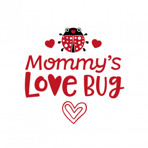 Mommy's Love Bug, Mother's Day Free Svg File - SVG Heart