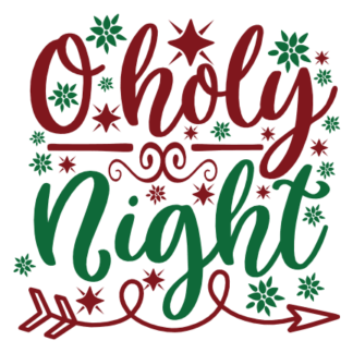 O Holy Night, Christmas Free Svg File - SVG Heart