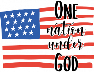 one nation under god, american flag, religious, 4th of july free svg ...