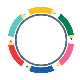 Pencil Circle, Monogram Frame, Decoration Free Svg File - SVG Heart