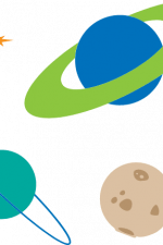 planets bundle, space free svg file - SVG Heart