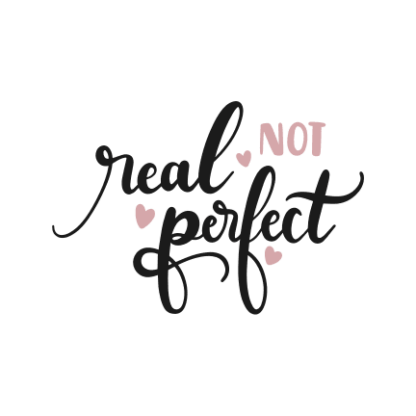 Real Not Perfect, Hearts Free Svg File - SVG Heart