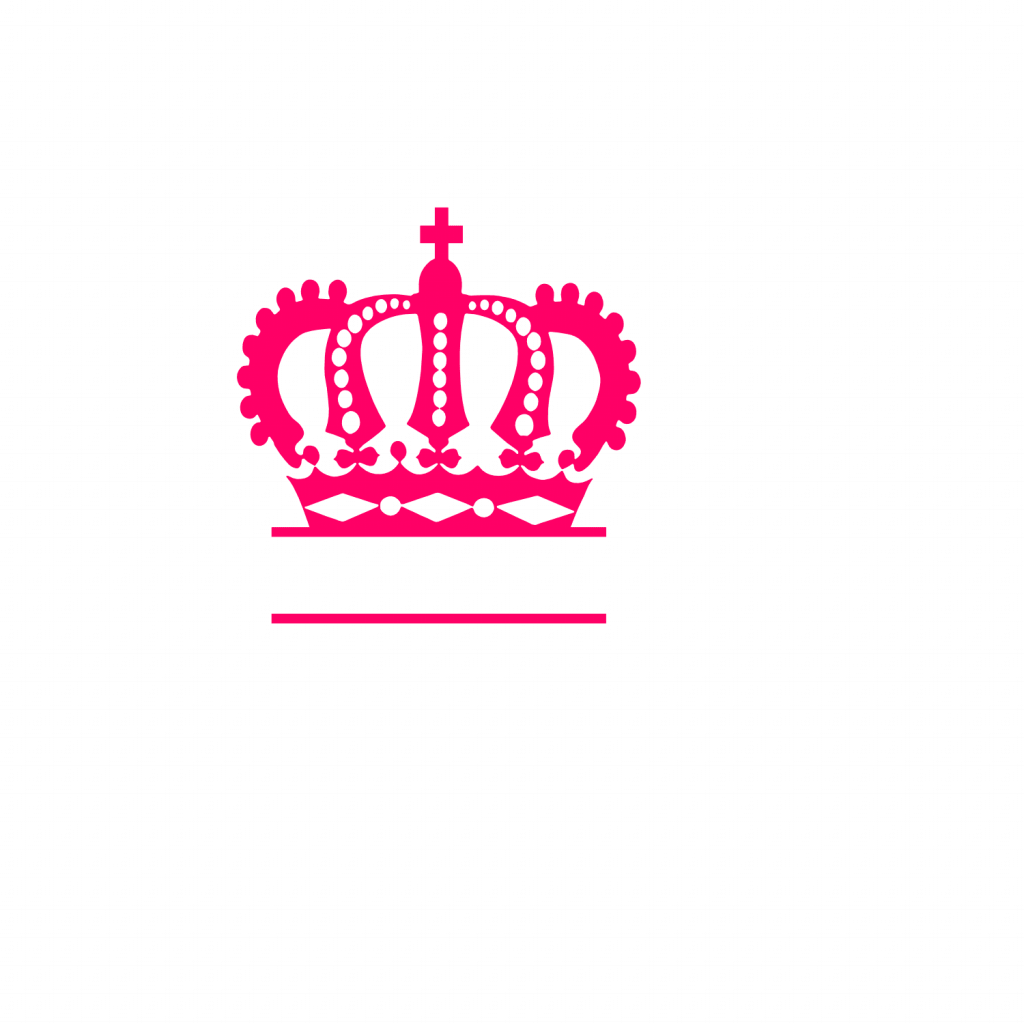 Royal Crown Split Text Frame, King Free Svg File - SVG Heart