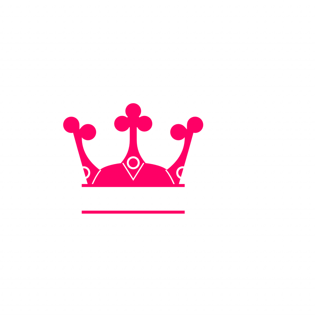 Royal Crown Split Text Frame Prince Free Svg File Svg Heart