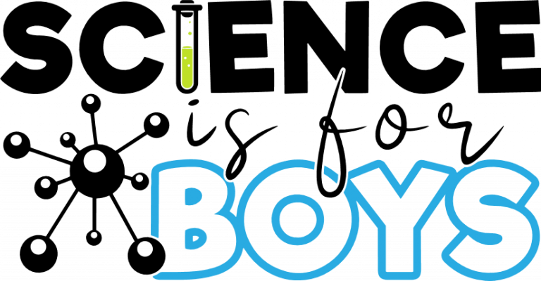 science is for boys, scientist free svg file - SVG Heart