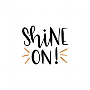 Shine On Free Svg File - SVG Heart