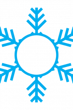 Snowflakes Monogram, Christmas Free Svg File - SVG Heart