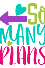 So Many Plans, Planner Free Svg File - SVG Heart