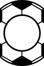 Soccer Ball Monogram, Sport Free Svg File - SVG Heart