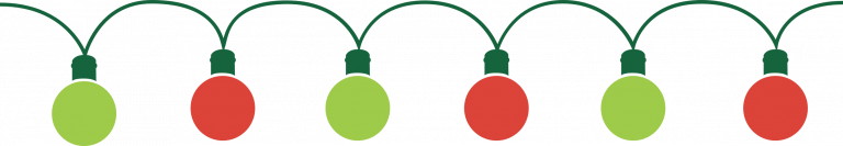 string of lights, christmas decoration free svg file - SVG Heart