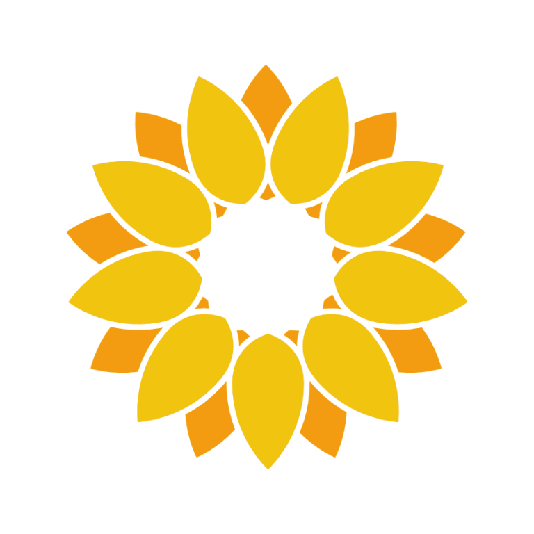 Sunflower Bloom, Floral Free Svg File - SVG Heart