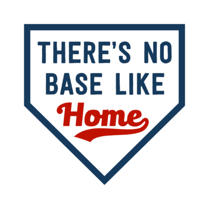 There's no Base Like Home, Baseball Love Free Svg File - SVG Heart
