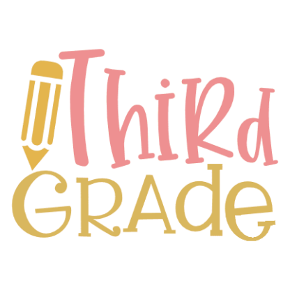 Third Grade, Elementary School Free Svg File - SVG Heart