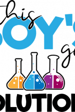 this boy's got solutions, science lab free svg file - SVG Heart