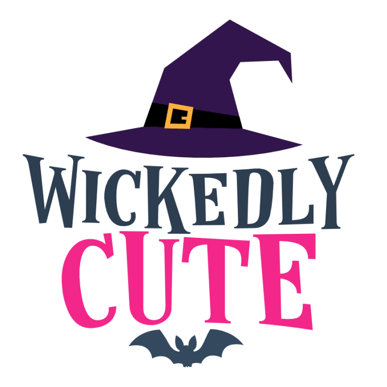wickedly cute, halloween free svg file - SVG Heart