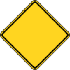 yellow road sign free svg file - SVG Heart