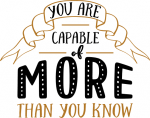 you are capable of more than you know, inspirational free svg file ...