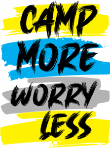 camp more worry less, camping shirt free svg file - SVG Heart