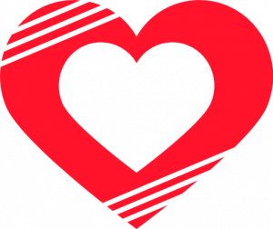 decorative heart free svg file, clipart image - SVG Heart