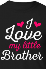 i love my little brother free svg file image - SVG Heart