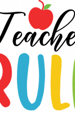 teacher rule, school free svg file image - SVG Heart