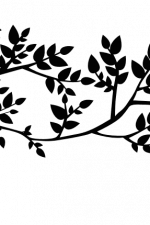 tree branch silhouette, clipart image - free svg file for members - SVG ...