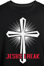 jesus freak, funny christian - free svg file for members - SVG Heart