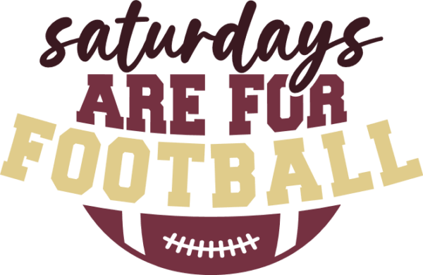 Saturdays are for football, football lover t-shirt - free svg file for ...