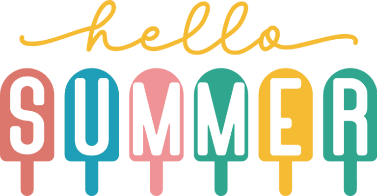 Hello summer, ice cream clipart image, summer vibes tshirt design free ...