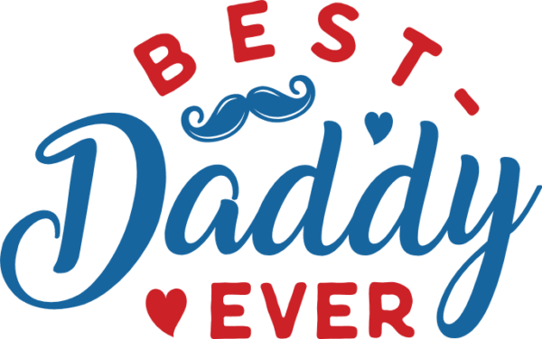 Fathers day gift, Best daddy ever, dad mug design free svg file - SVG Heart