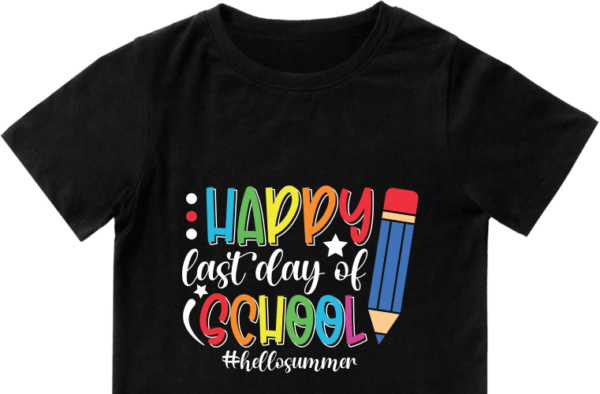 Happy last day of school, #hellosummer, tshirt design - free svg file ...