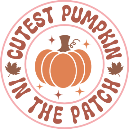 Cutest pumpkin in the patch, fall hoodie design - free svg file for ...