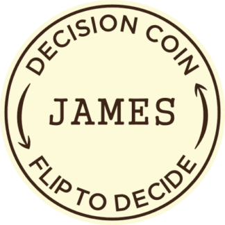 Personalized Decision coin, flip to decide - free svg file for members ...