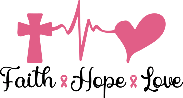 Faith, hope, love, breast cancer awareness tshirt design - free svg ...