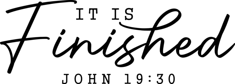 It is finished, John 19:30, bible verse, Christians hoodie design ...