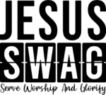 Jesus swag serve worship and glorify, Christians tshirt design - free ...