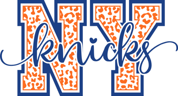 NBA lover tshirt design, Team Ny Knicks, cheetah skin - free svg file ...