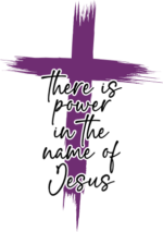 There is power in the name of Jesus, Distressed Christians cross ...