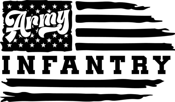 Army infantry, distressed USA flag free svg file for members, Patriotic ...