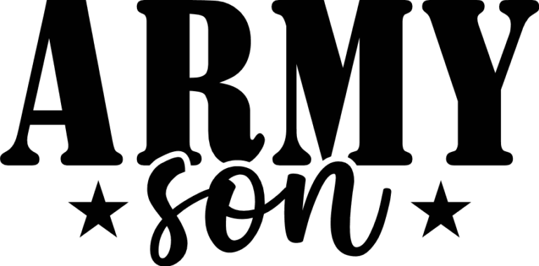 Army son free svg file for members, Army lover kids shirt design - SVG ...