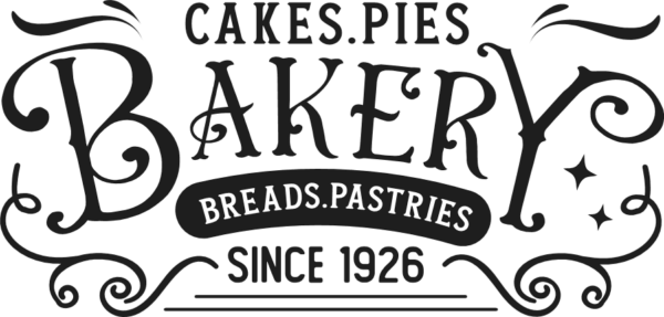 Cakes, pies, bakery, breads, pastries free svg file for members, bakery ...