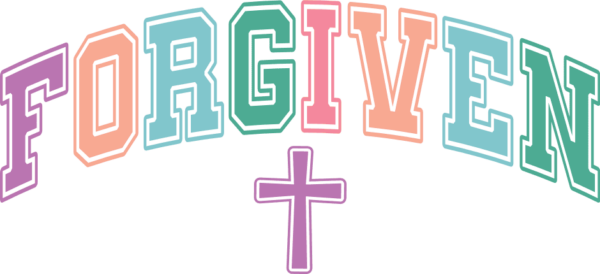 Forgiven sign free svg file for members, Christians sweatshirt design ...