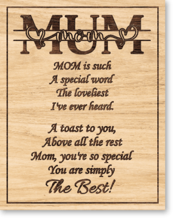 Mum, mom is such a special word, the loveliest I've ever heard free svg ...