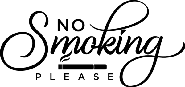 No smoking please free svg file for members, world no tobacco day, door ...