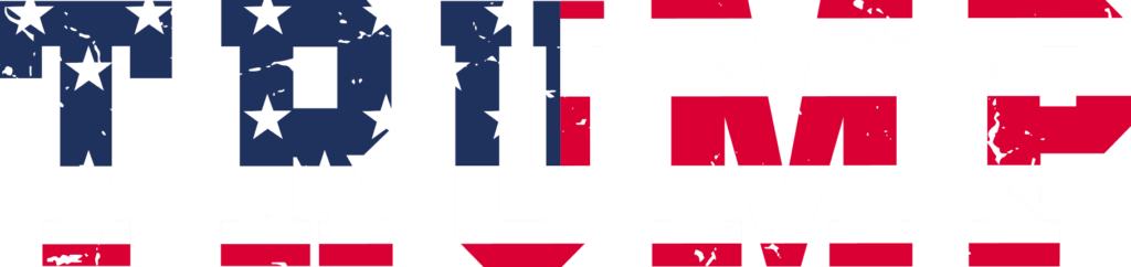 Trump sign, distressed USA flag print free svg file for members ...